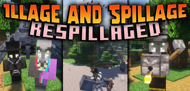 Illage and Spillage: Respillaged для Майнкрафт 1.20.1, 1.20 » TLauncher ...